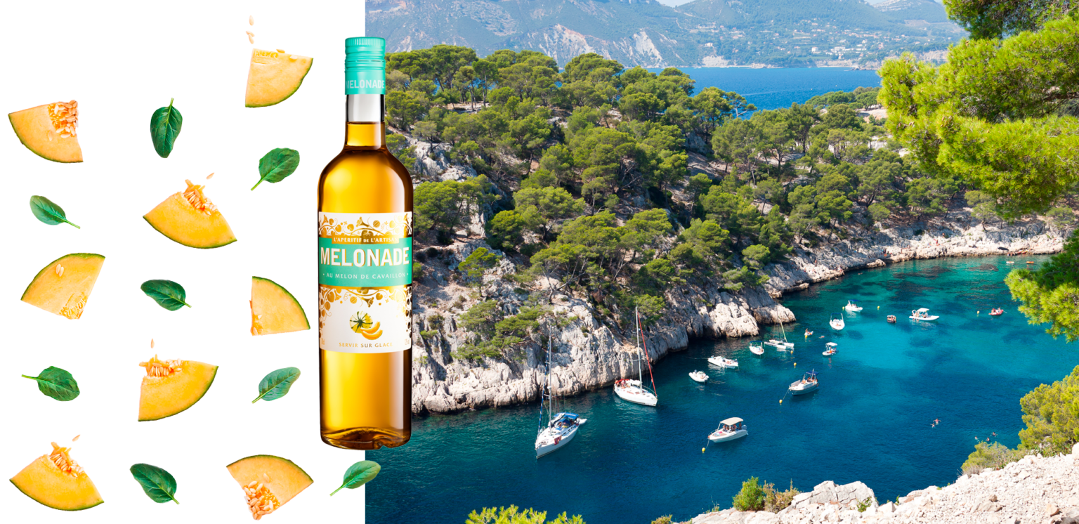 Melonade aperitif, the craft aperitif with Cavaillon melons