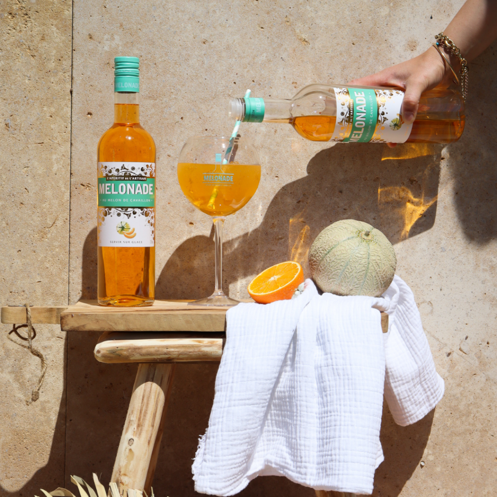 Melonade aperitif, the craft aperitif with Cavaillon melons